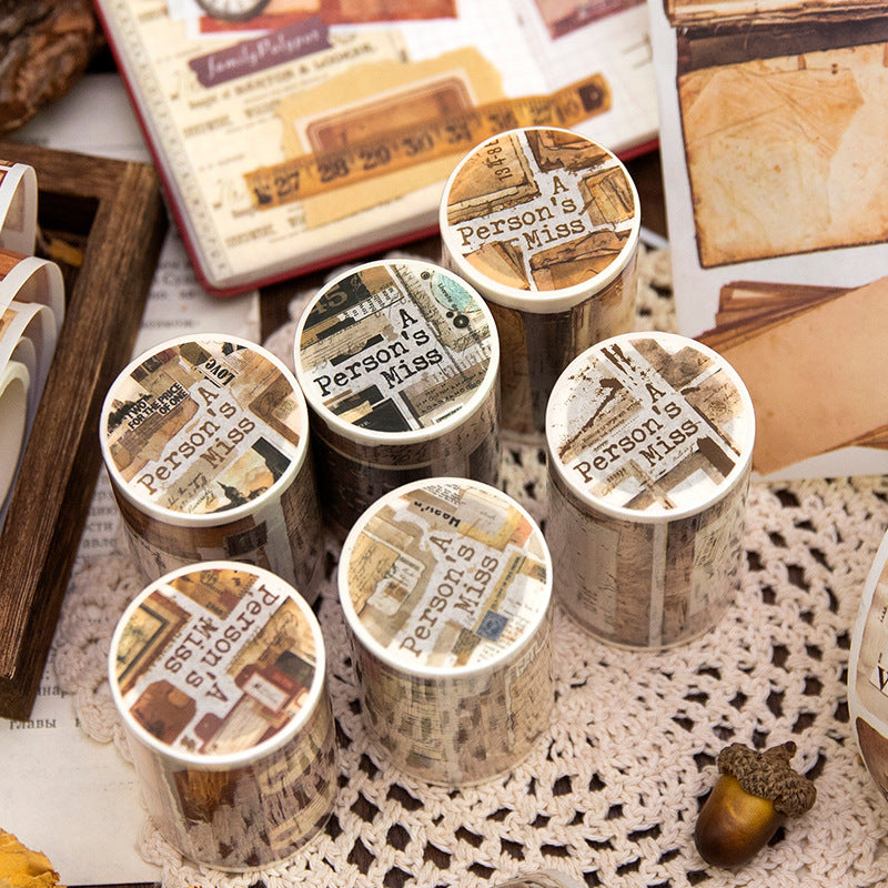 A Person's Miss Washi Tape | Vintage Envelope & Travel Paper Tape ...
