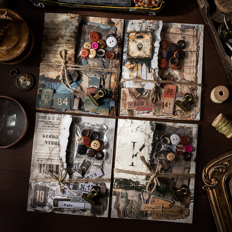 Vintage Junk Journal Supplies Bundle for Craft Beginners – FLUTTER POST