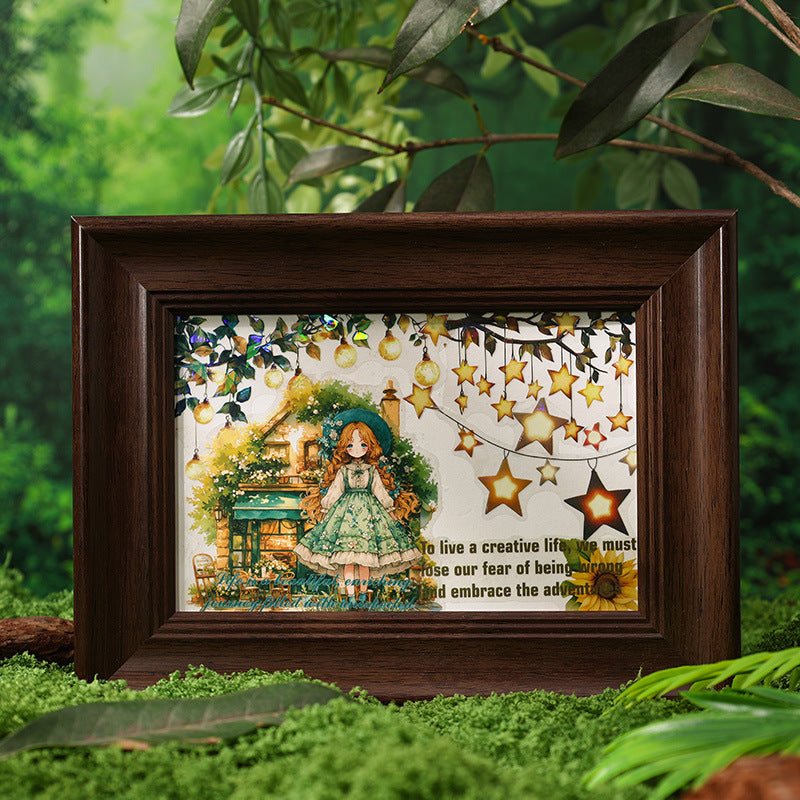 Lights and Stars PET Sticker Set for Beautiful Borders – FLUTTER POST